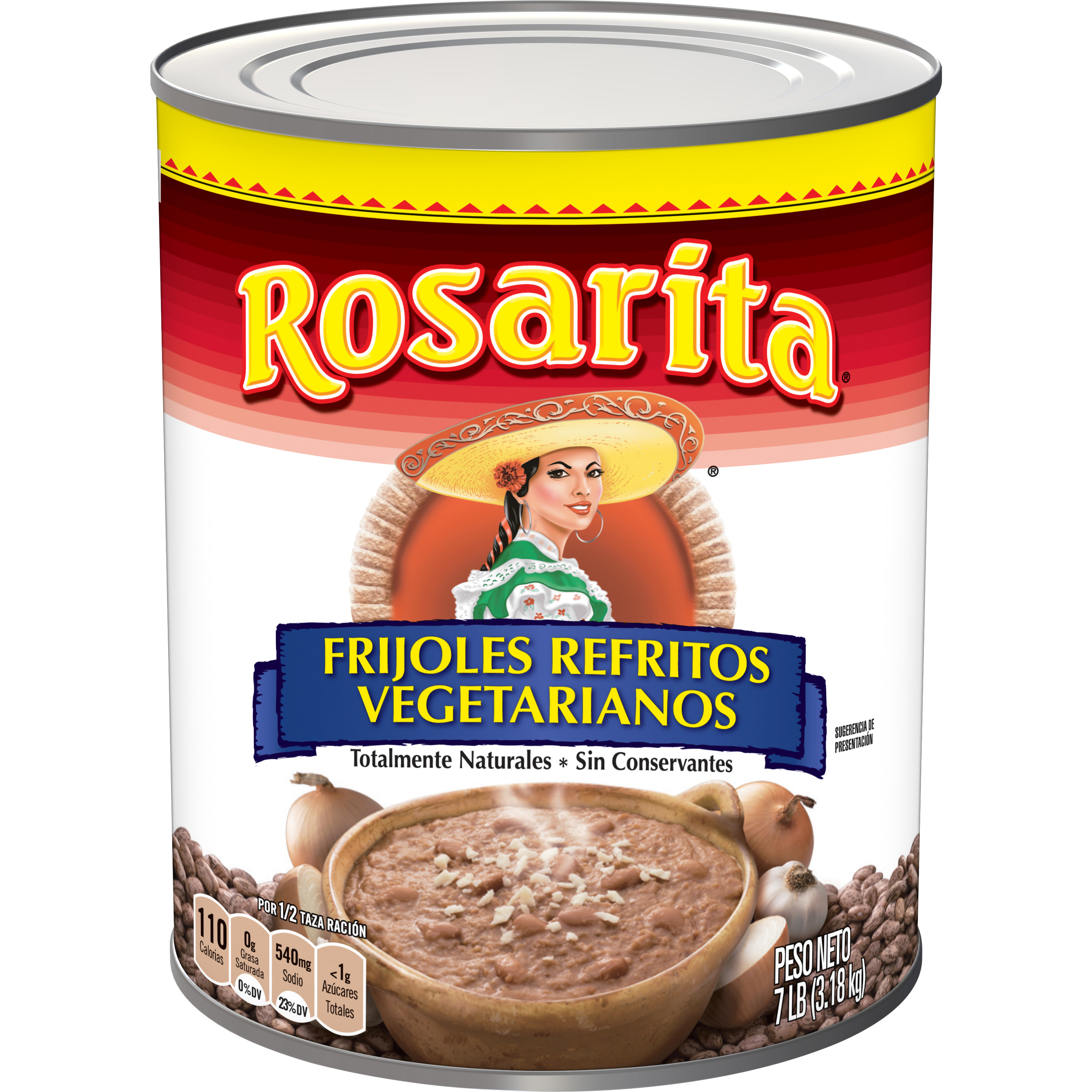 Refried Beans Can